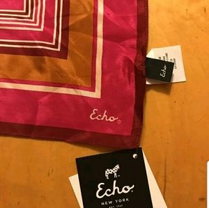 Echo | Accessories | Echo Cascading Squares Silk Scarf 3 | Poshmark
